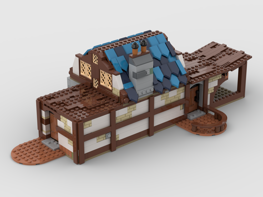 LEGO MOC Medieval Tavern And Inn - 21325 Alternate Build by 8401brickz ...