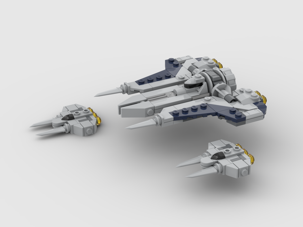 Lego Moc Mandalorian Fleet And Interceptors By Igorskywalker