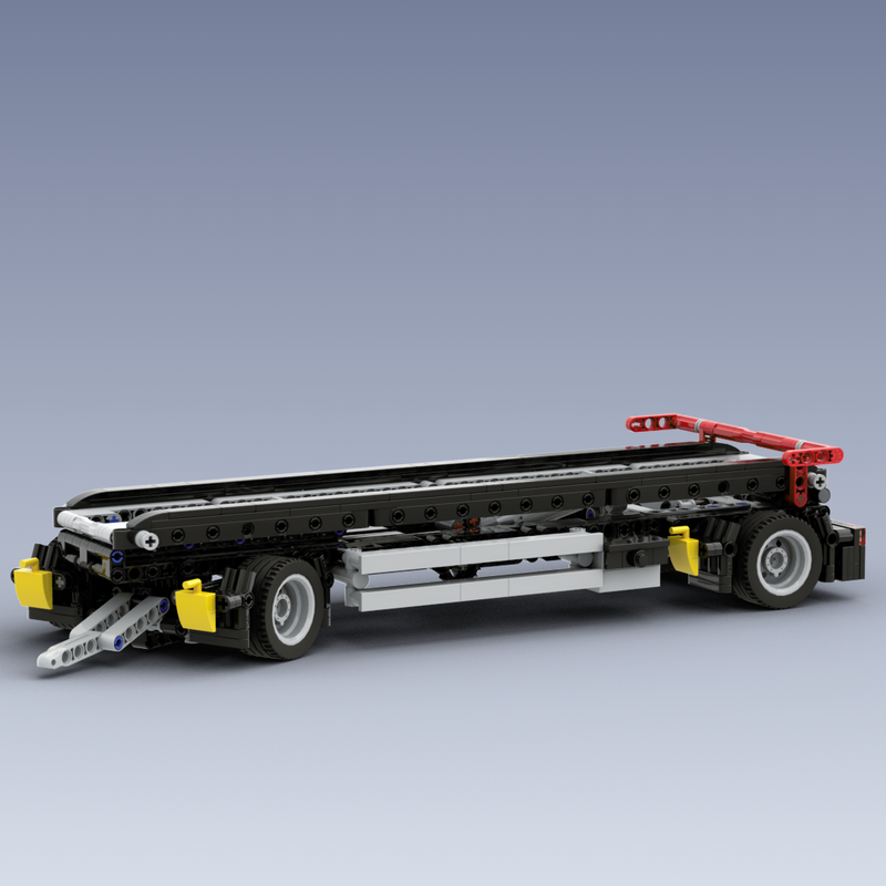 LEGO MOC Tipping trailer for containers by OldOlneyLego | Rebrickable ...