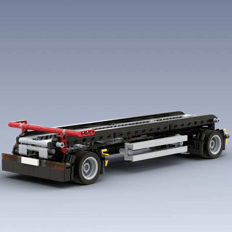 LEGO MOC Tipping trailer for containers by OldOlneyLego | Rebrickable ...