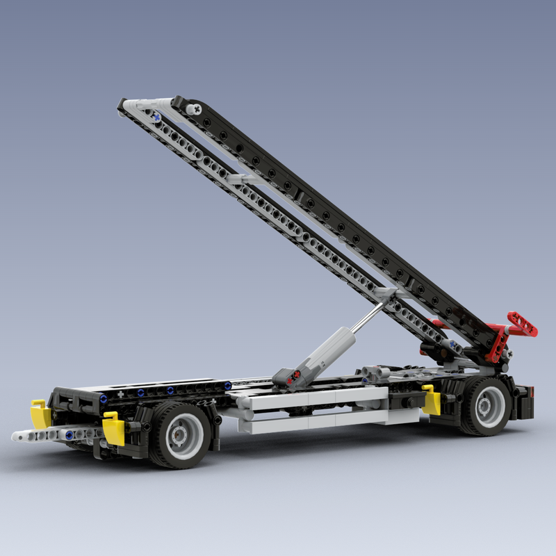 LEGO MOC Tipping trailer for containers by OldOlneyLego | Rebrickable ...