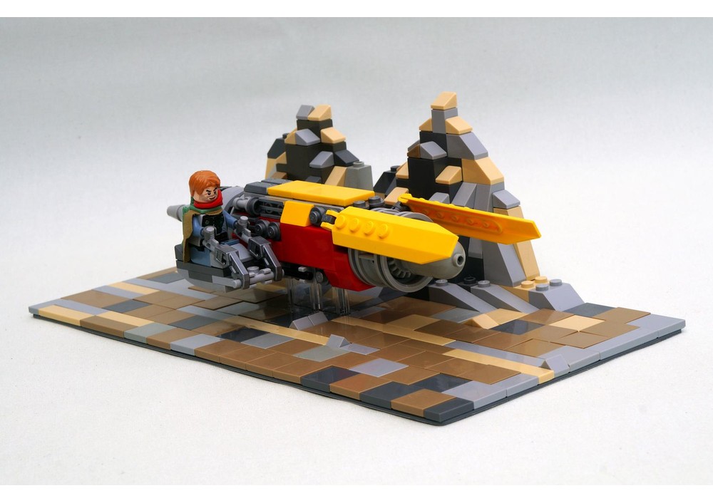LEGO MOC Cobb Vanth’s Speeder by Paulmanaitor | Rebrickable - Build ...