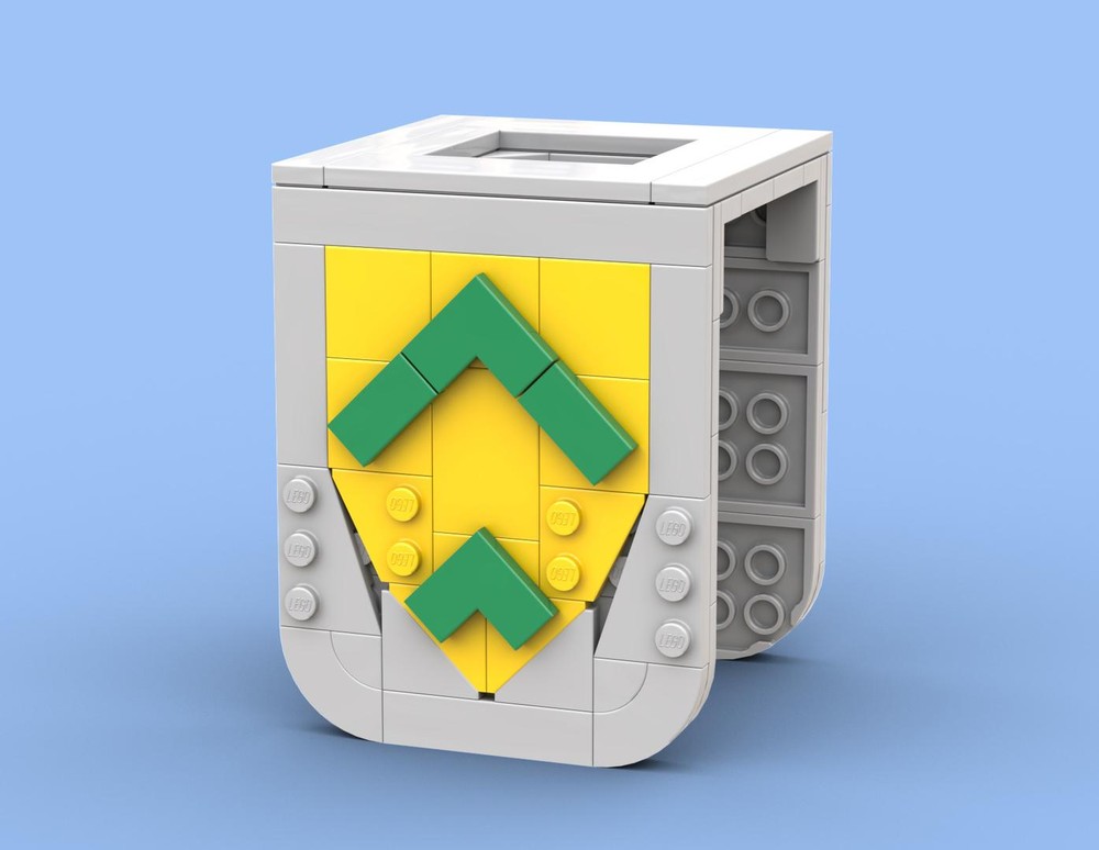 LEGO MOC Vest Chevrons 6:1 by SylvainLS | Rebrickable - Build with LEGO