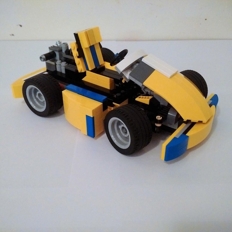 LEGO MOC 5767 Kart by pynchomas | Rebrickable - Build with LEGO