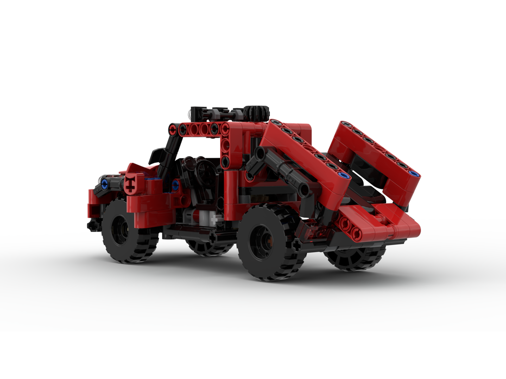 Lego Moc Mini Pickup Truck By Lohere Rebrickable Build With Lego
