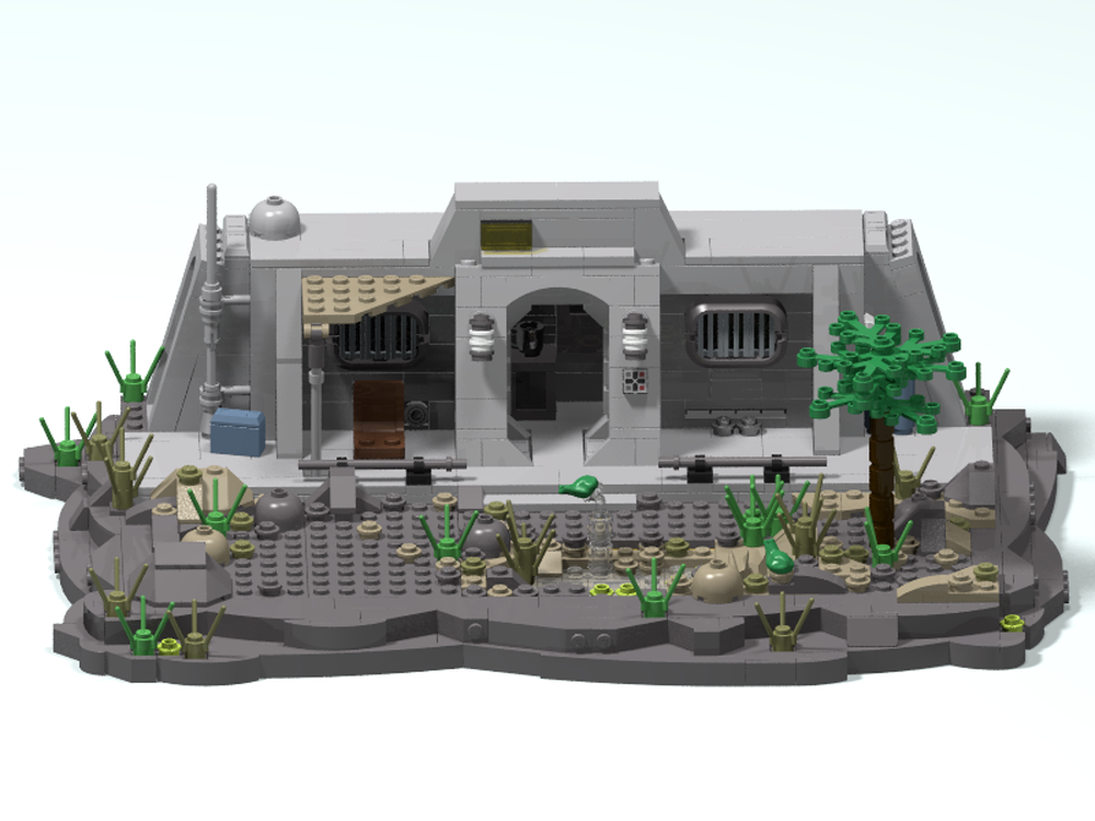 LEGO MOC Mando and Grogu in their cabin on Navarro by AussieShazza ...
