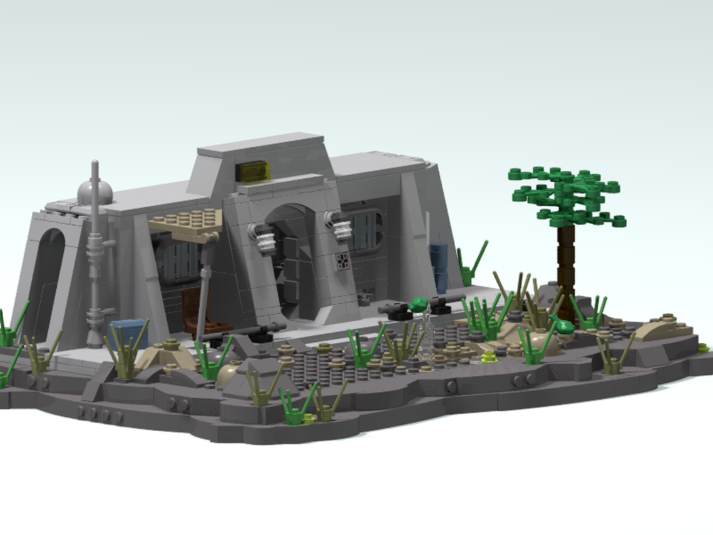 LEGO MOC Mando and Grogu in their cabin on Navarro by AussieShazza ...