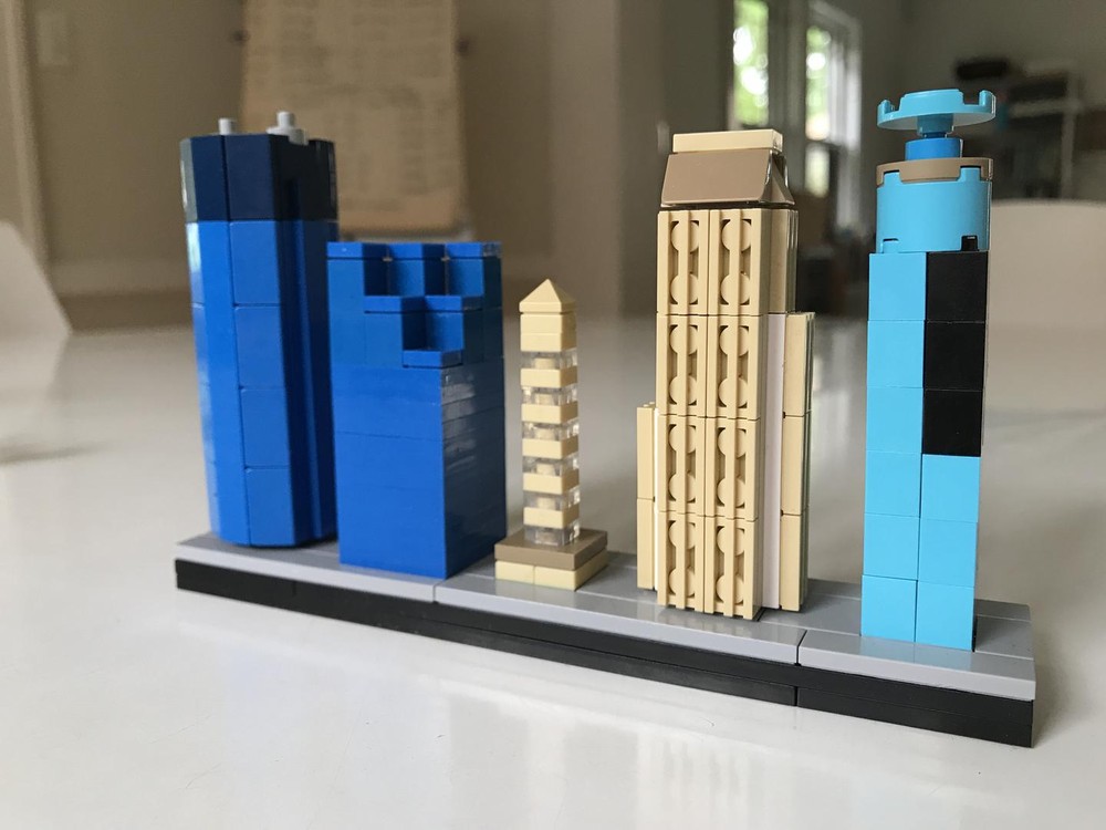 LEGO MOC (Old Version)Minneapolis Skyscrapers City Skyline by THE ...