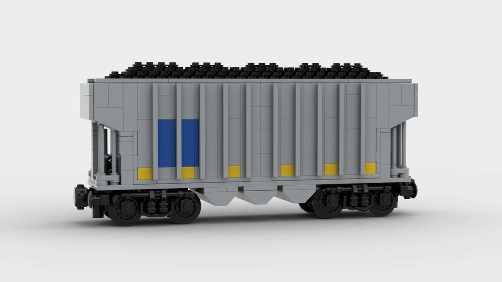 LEGO MOC Gray Hopper Car (6-Wide) by 603bricks | Rebrickable - Build ...