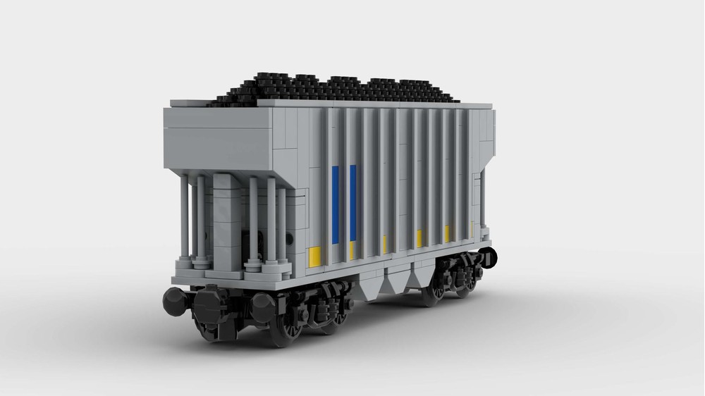 LEGO MOC Gray Hopper Car (6-Wide) by 603bricks | Rebrickable - Build ...