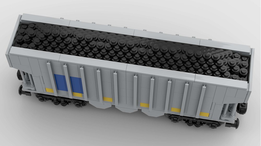 LEGO MOC Gray Hopper Car (6-Wide) by 603bricks | Rebrickable - Build ...