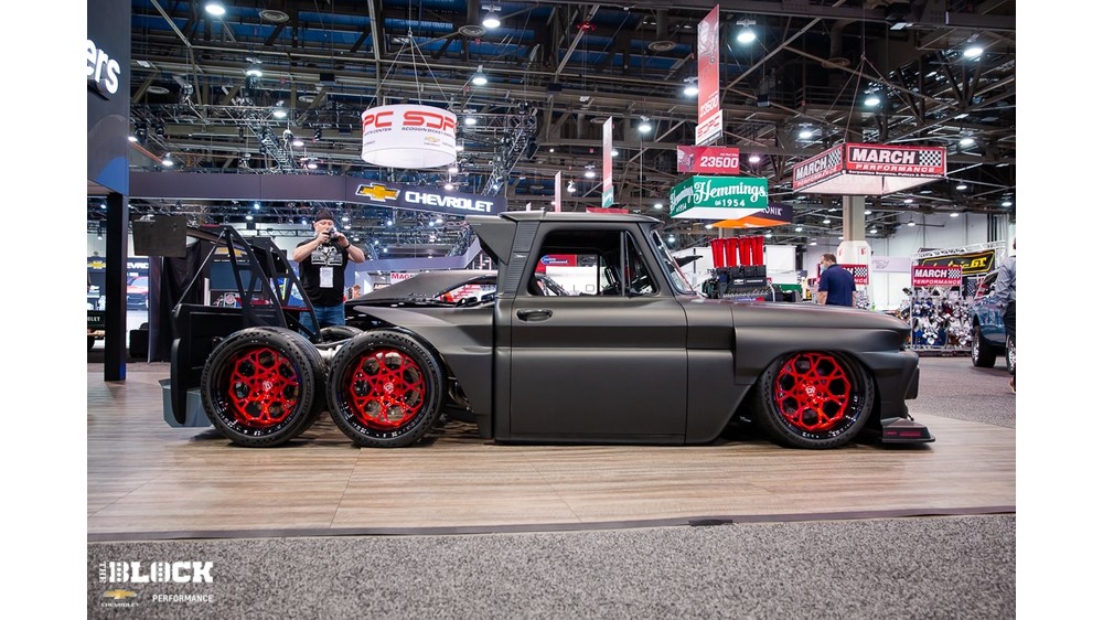 LEGO MOC C10 Slayer (six-wheeled 1965 Chevrolet C10) by besbasdesign ...