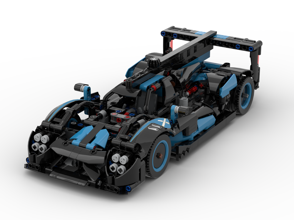 Lego Moc 42151 Alternative Model Lmp1 Car By Damianple Technic Garage
