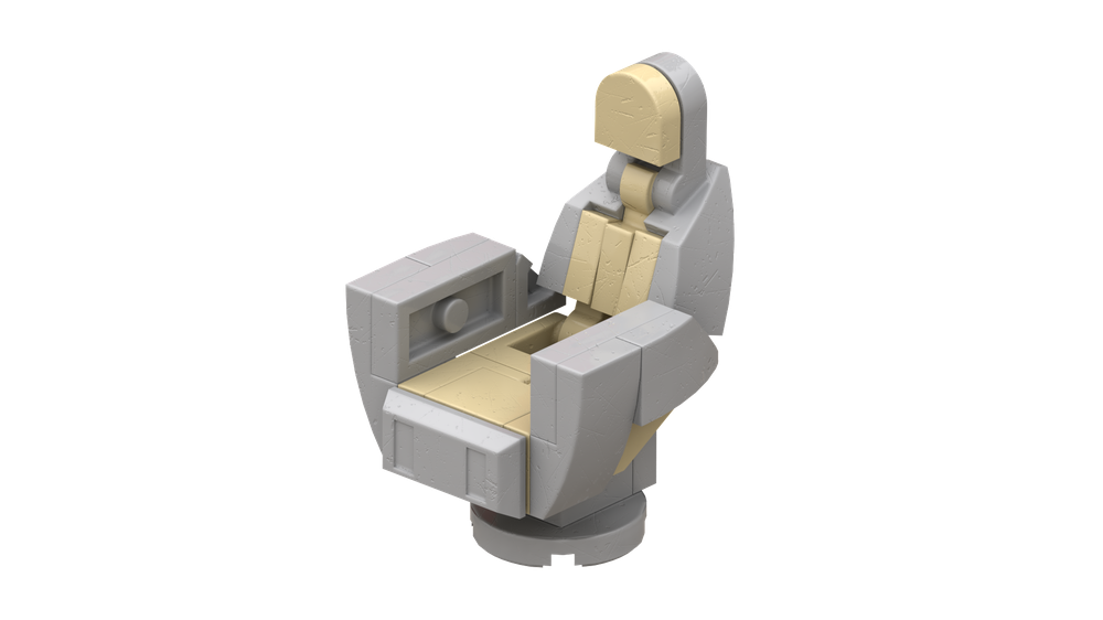 LEGO MOC Captain's Chair by Brigs | Rebrickable - Build with LEGO