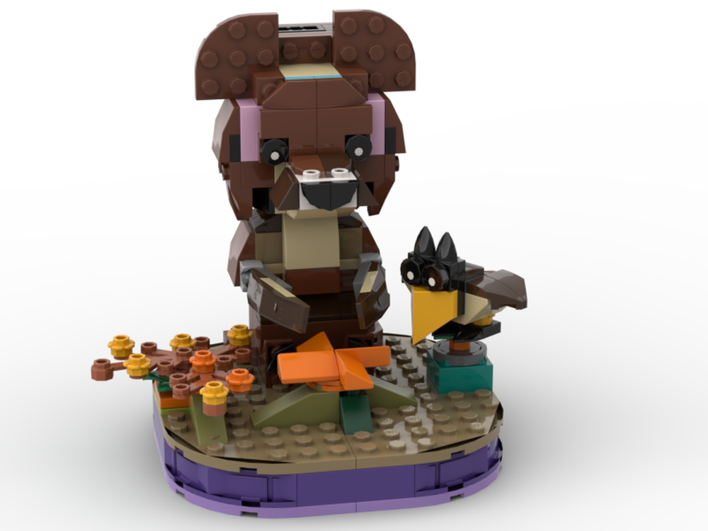 LEGO MOC Bear (almost "teddy") by Matrynka | Rebrickable - Build with LEGO