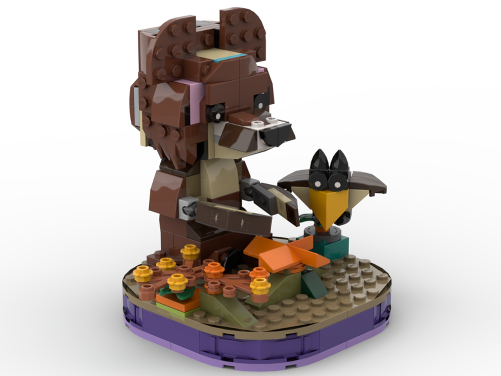 LEGO MOC Bear (almost "teddy") by Matrynka | Rebrickable - Build with LEGO