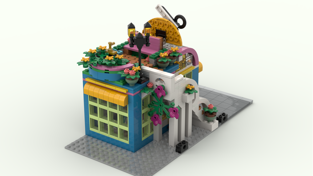 LEGO MOC Friends Hair Salon Modular by new_brick | Rebrickable - Build ...