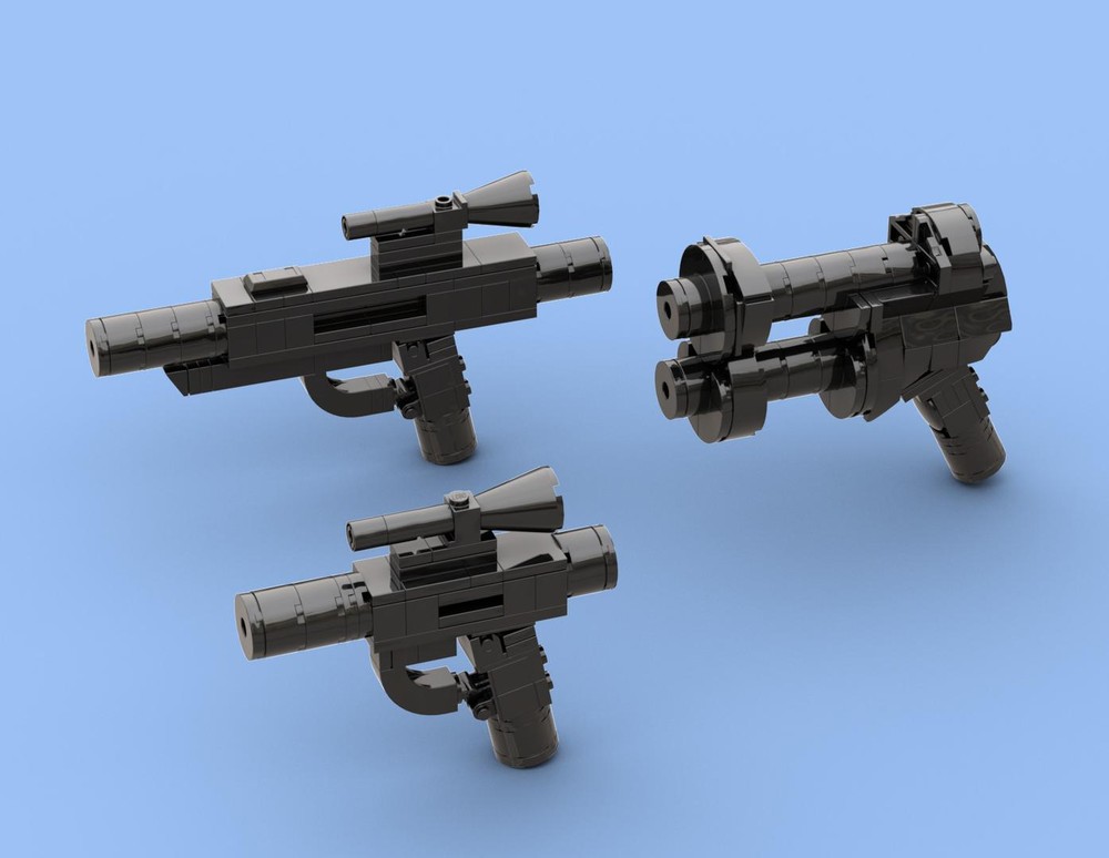 LEGO MOC Guns 6:1 by SylvainLS | Rebrickable - Build with LEGO