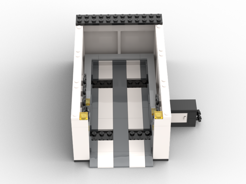Lego Moc Speed Champions Garage By Mclarry Rebrickable Build With Lego