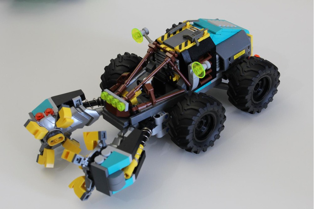 LEGO MOC Geode Crusher by PopperOfCorn | Rebrickable - Build with LEGO