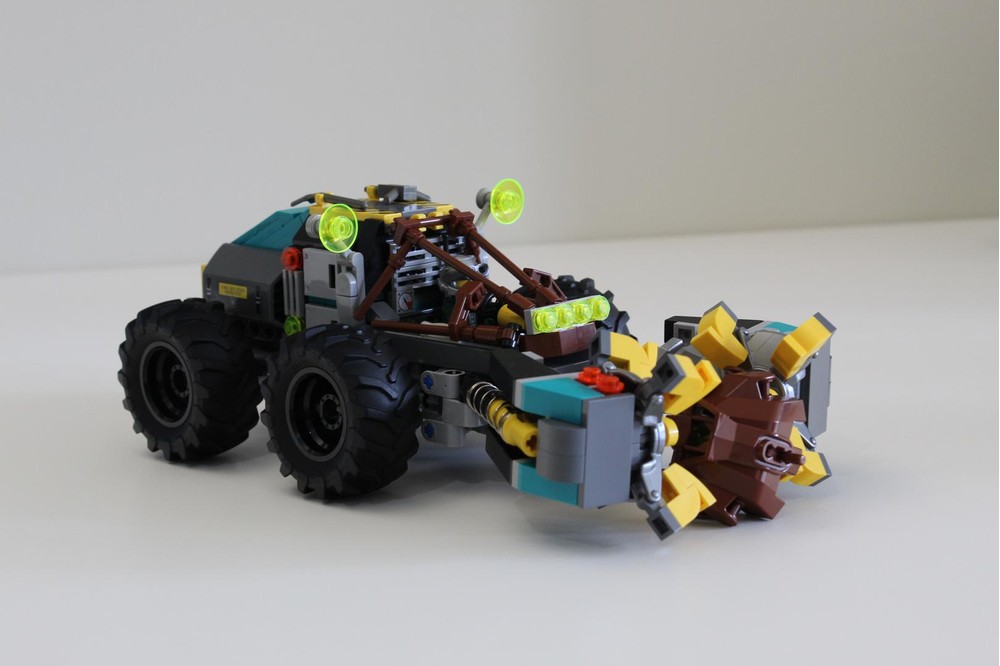 Lego Moc Geode Crusher By Popperofcorn Rebrickable Build With Lego