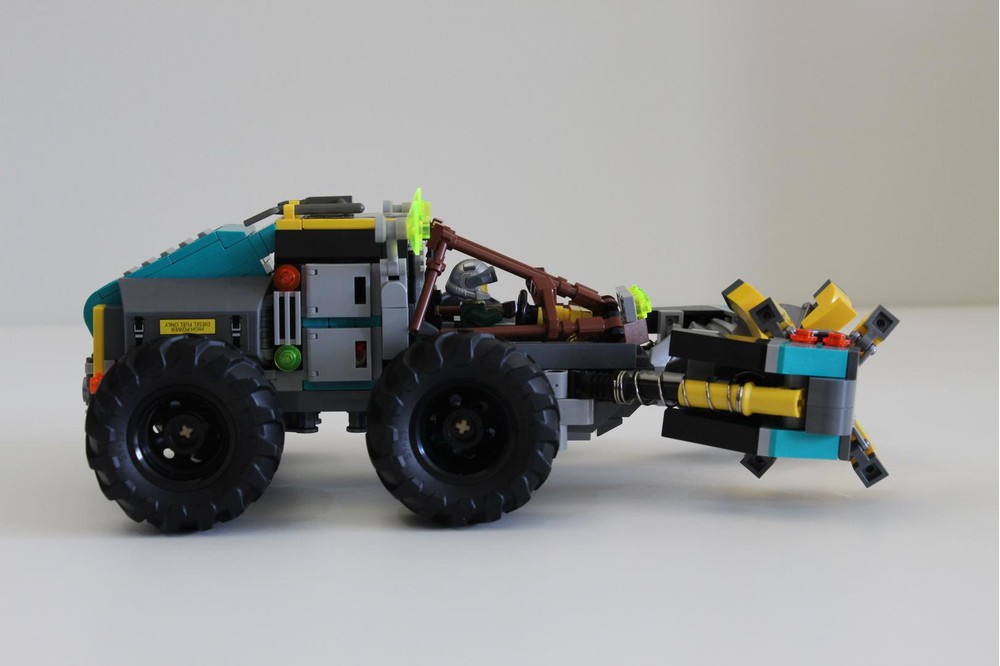 Lego Moc Geode Crusher By Popperofcorn Rebrickable Build With Lego