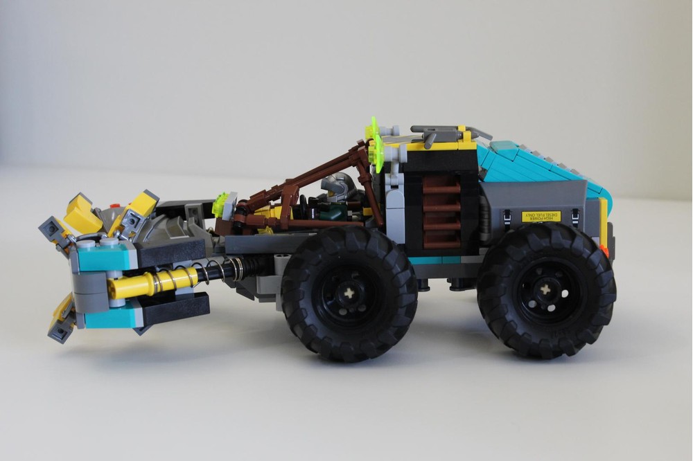 Lego Moc Geode Crusher By Popperofcorn Rebrickable Build With Lego