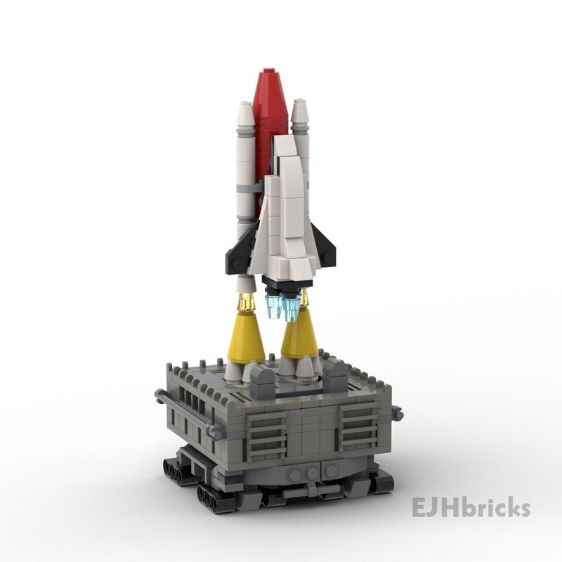 LEGO MOC-146277 Micro Shuttle and Crawler by ejhbricks | Rebrickable ...
