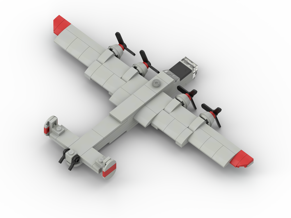 Lego Moc Consolidated B 24 Liberator By Adventurehill1 Rebrickable