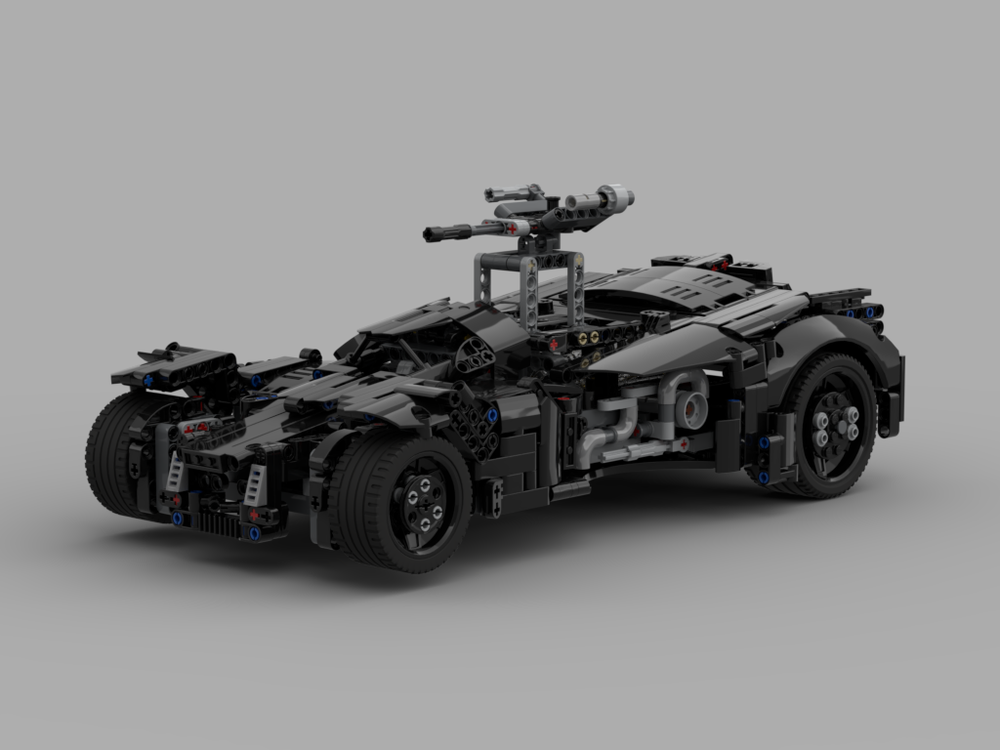 Lego Moc Technic Arkham Knight Batmobile By Creationcaravan Brad