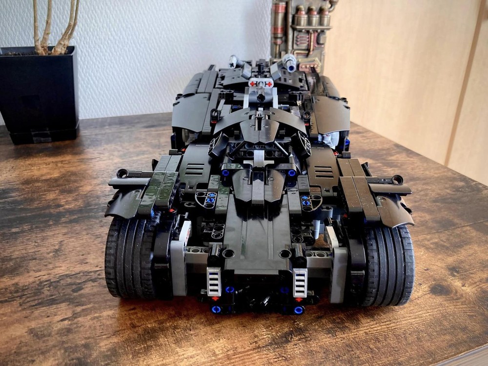 Lego Moc Technic Arkham Knight Batmobile By Creationcaravan Brad