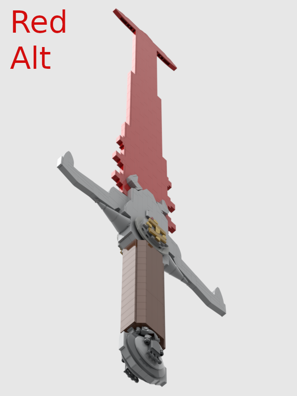 LEGO MOC Doom Eternal Crucible Sword (Hilt and Blade) by Caerbannog ...