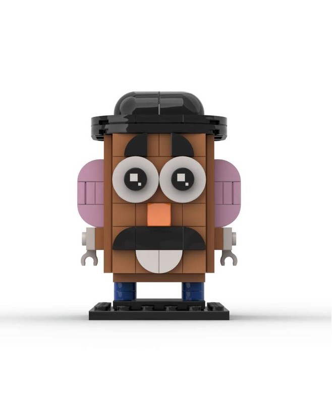 LEGO MOC Mr. Potato Head by delight_moc | Rebrickable - Build with LEGO