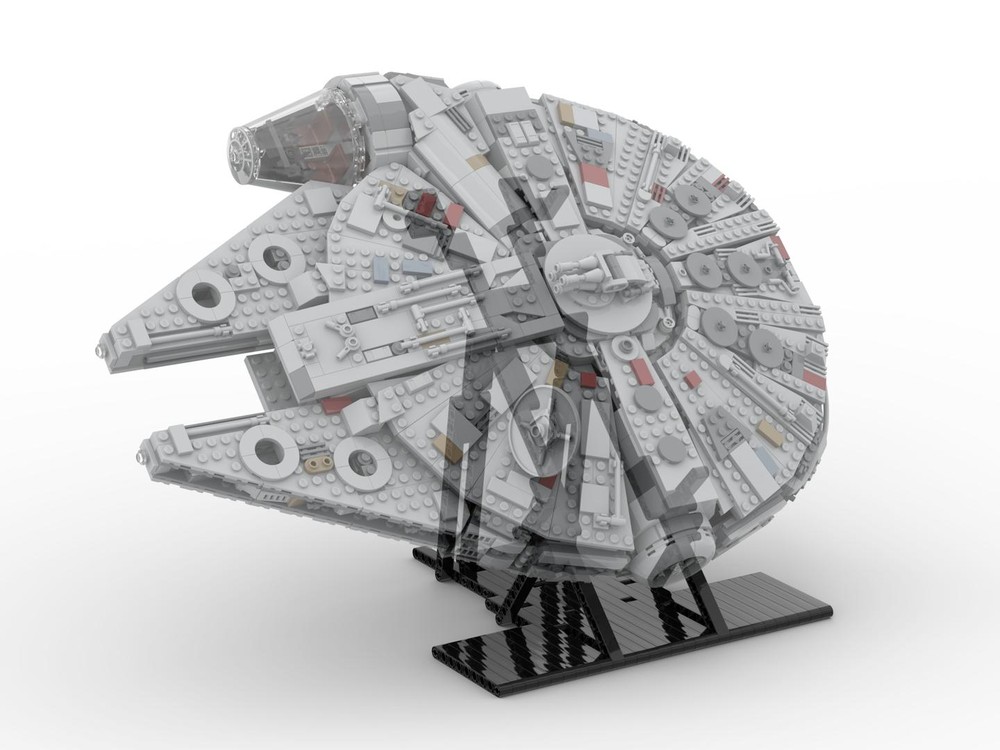 LEGO MOC Stand for 75257 Millennium Falcon by productionsdiratia ...