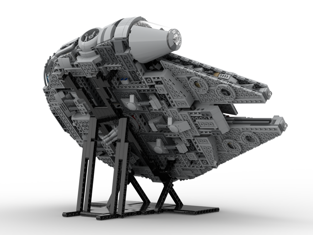 LEGO MOC Stand for 75257 Millennium Falcon by productionsdiratia ...