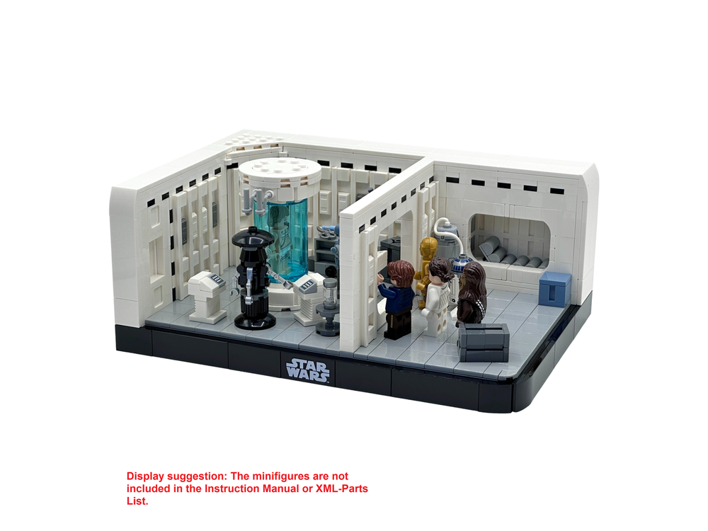 Lego Moc Hoth Echo Base Medical Bay Diorama Moc By Thecreatorrmocs