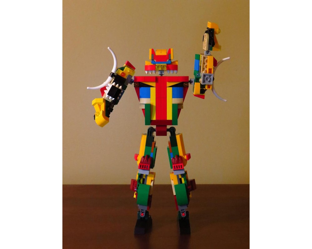 LEGO MOC Chroma Warrior Prismazer 31124 + 31112 + 31058 (Original Anime ...