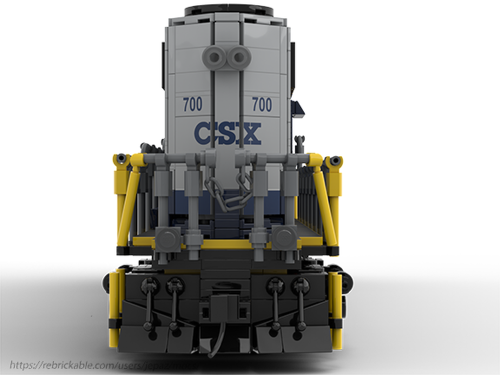Lego Moc Sd70mac Csx By Jepaz Rebrickable Build With Lego