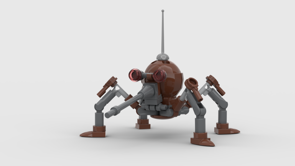 LEGO MOC Dwarf Spiderdroid by perfektionist | Rebrickable - Build with LEGO