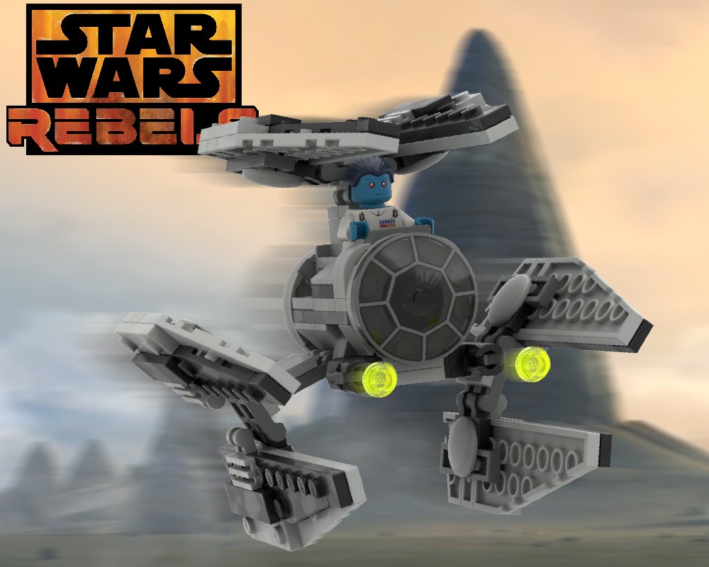 LEGO MOC-146387 Microfighter: TIE Defender by CLUN_k | Rebrickable ...