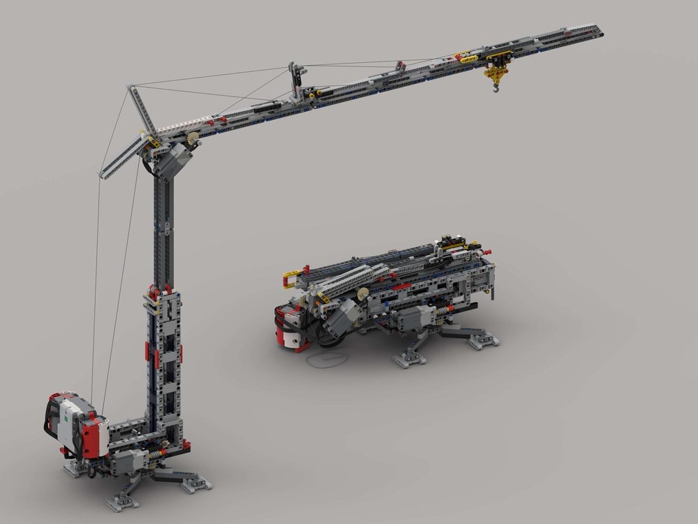 LEGO MOC LEGO TECHNIC MOC 2023 FAST-ERECTING CRANE by WayneG ...