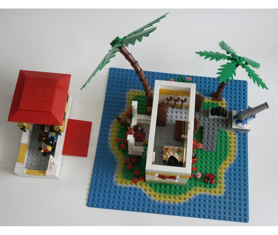 LEGO MOC Small island outpost by Mestari | Rebrickable - Build with LEGO