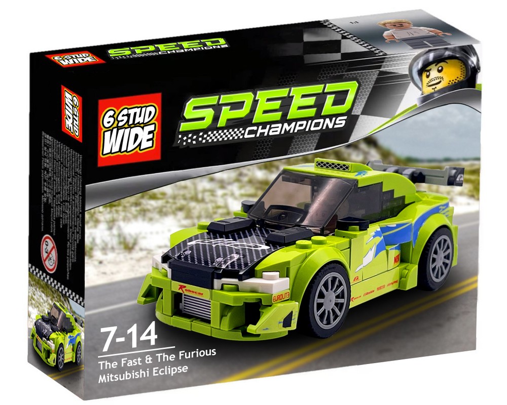 LEGO MOC Brian's Mitsy Eclipse from The Fast and The Furious by ...