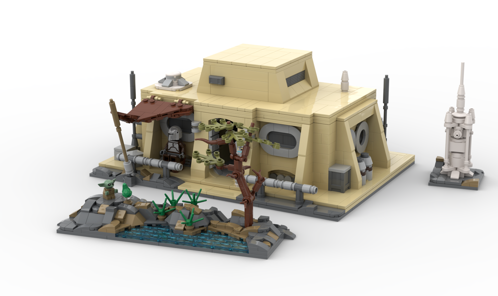 LEGO MOC The Mandalorian's Cabin by brickfolk | Rebrickable - Build ...