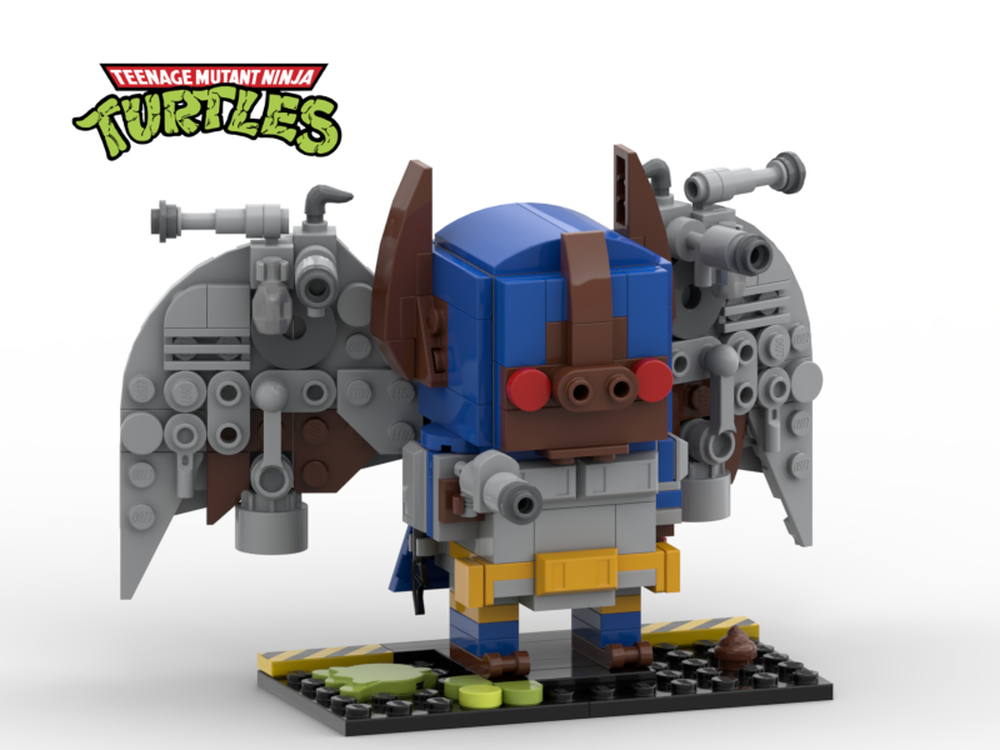 LEGO MOC TMNT - Wingnut - Brickheadz by EdgarGuacs | Rebrickable ...