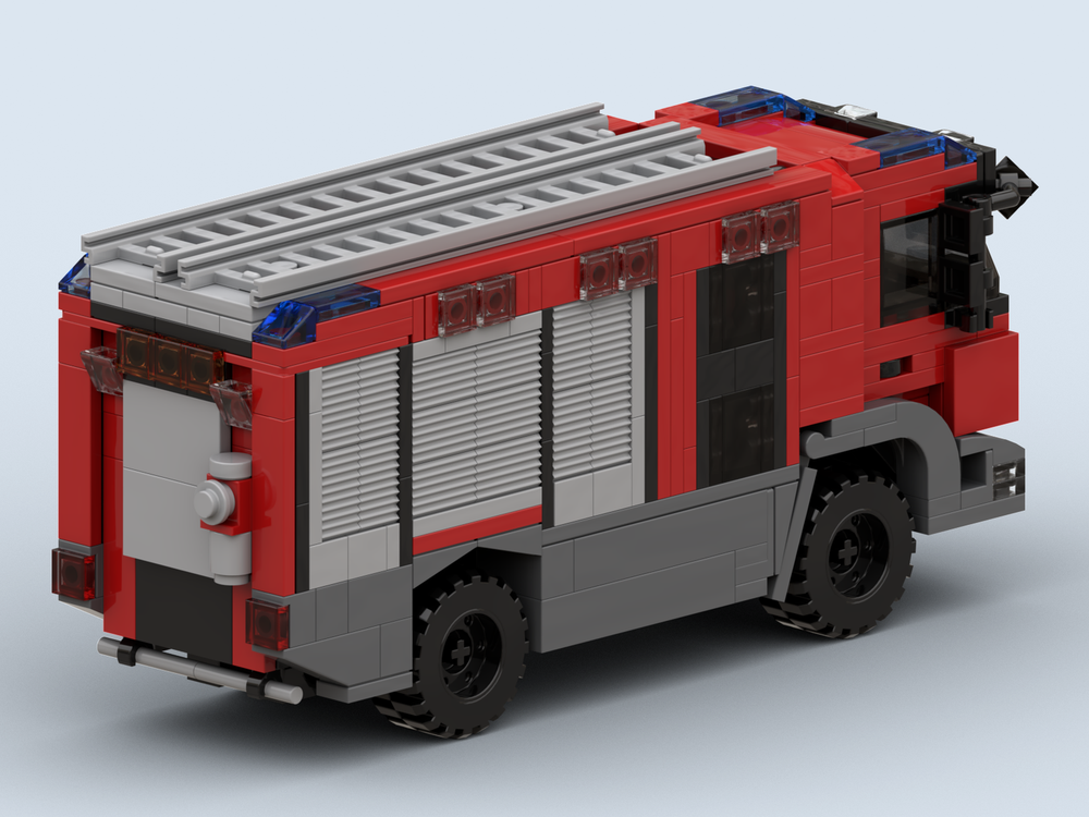 LEGO MOC Weert Fire Engine 4x4 by mausbricks | Rebrickable - Build with ...