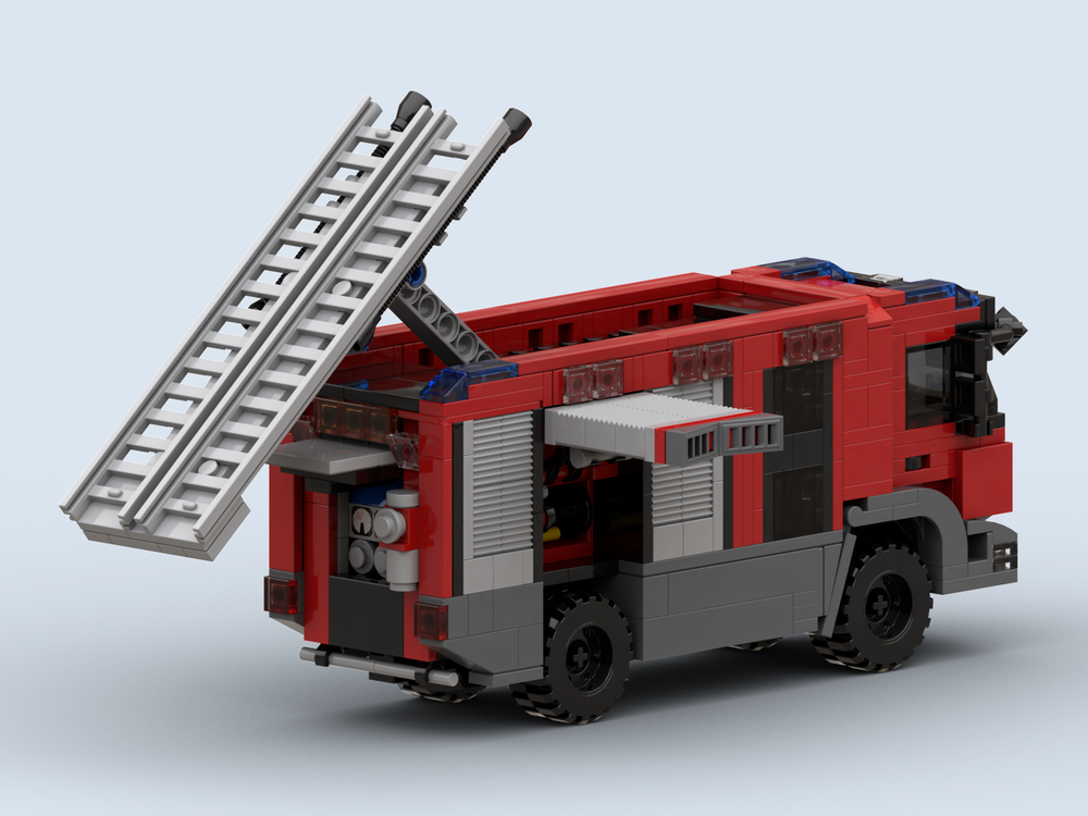 LEGO MOC Weert Fire Engine 4x4 by mausbricks | Rebrickable - Build with ...