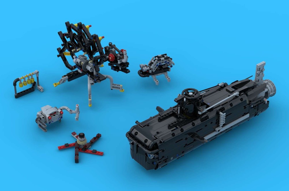 LEGO MOC-146443 42111 Submarine & Sea Creatures by stephane85 ...