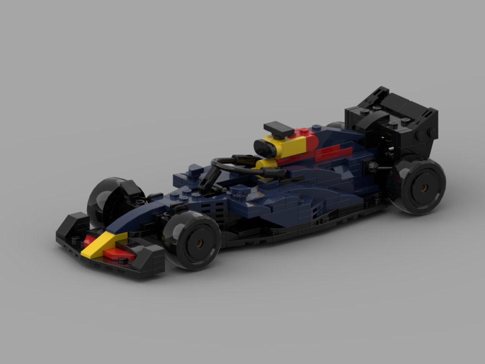 LEGO MOC Red Bull RB19 by SuperBrickz™ | Rebrickable - Build with LEGO