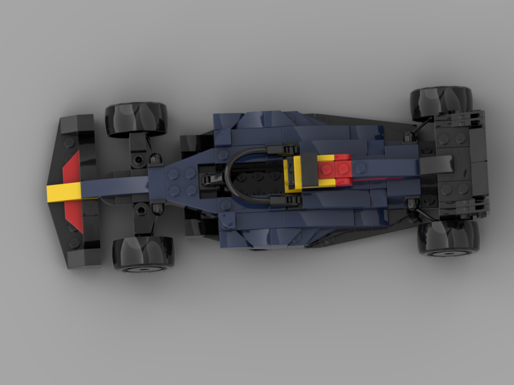 Lego Moc Red Bull Rb19 By Superbrickz™ Rebrickable Build With Lego